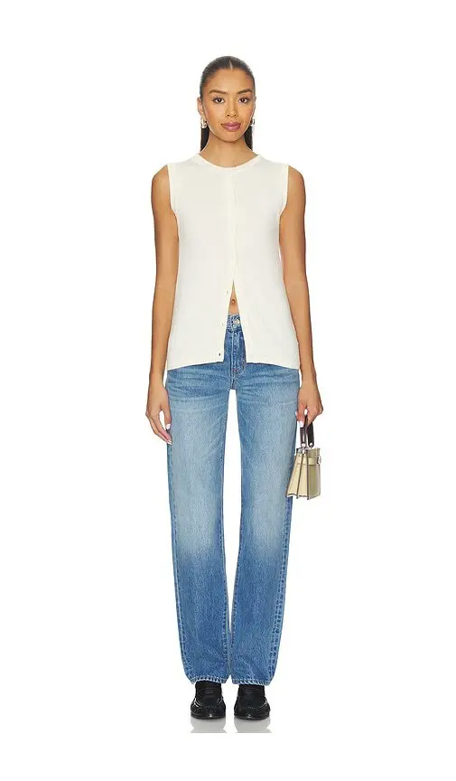SNDYS. August Vest - Cream