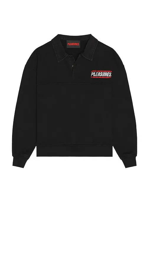 PLEASURES Gentle Polo Sweatshirt