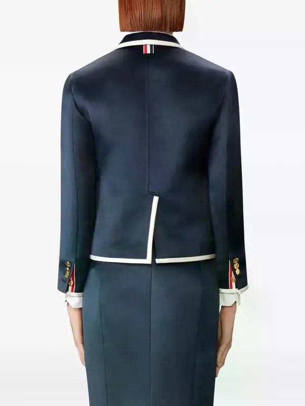 Thom Browne Duchess Satin Blazer