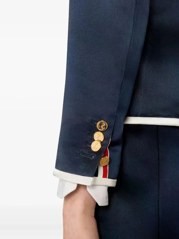 Thom Browne Duchess Satin Blazer