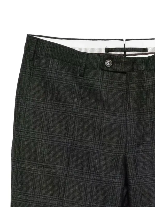 Incotex Plaid Tailored Trousers