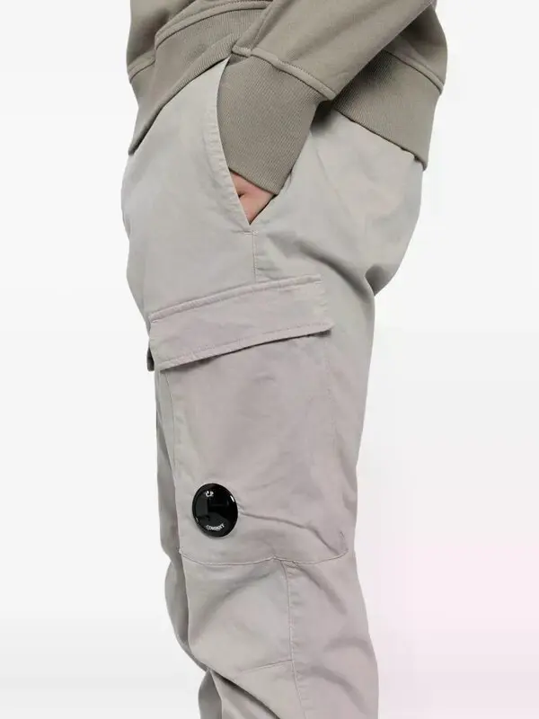 C.P. COMPANY Logo Plaque Cargo Trousers