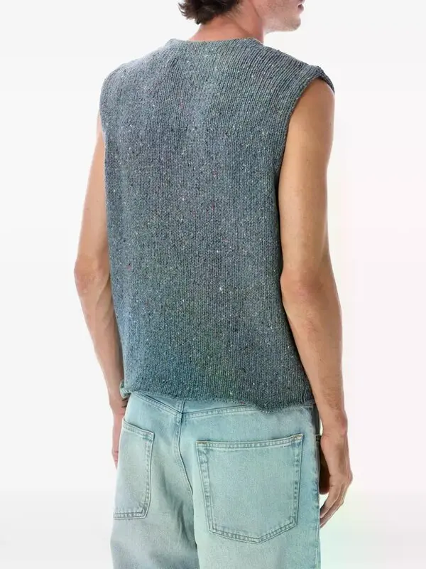 ERL Knitted Logo Vest
