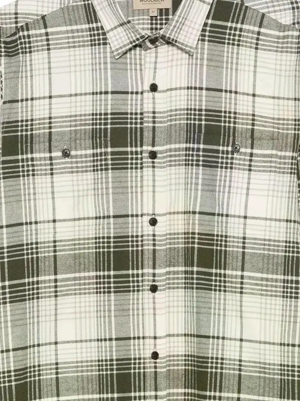 Woolrich Check Shirt - Green
