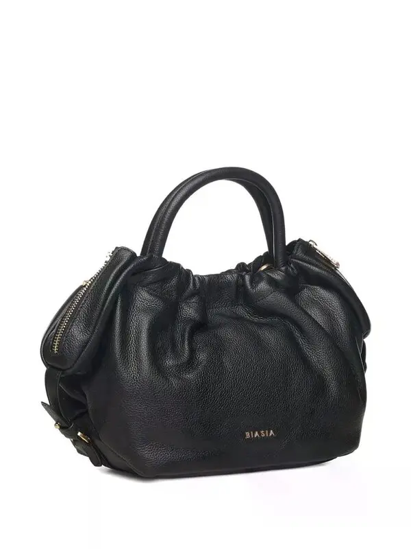 BIASIA Logo Plaque Tote Bag