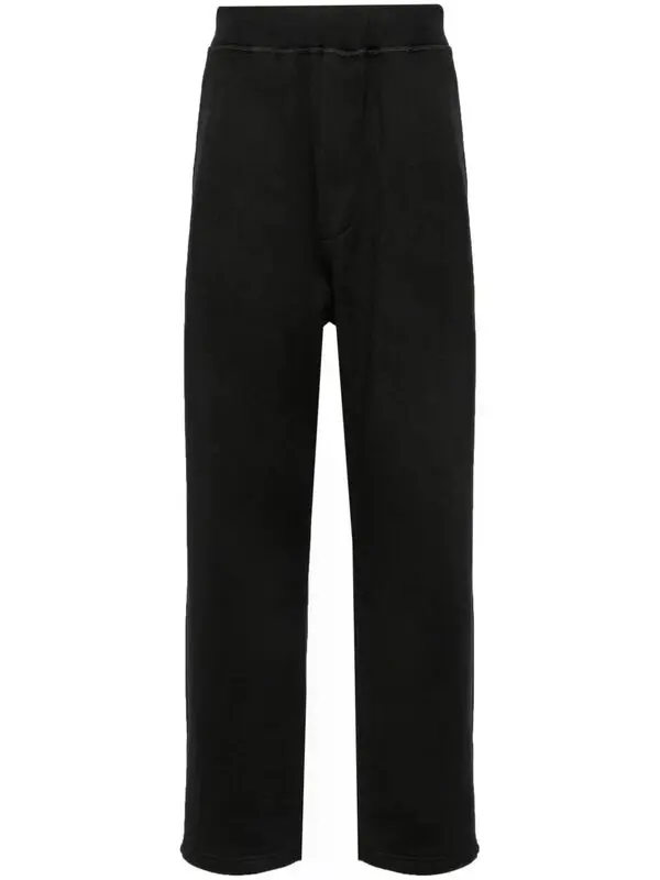 Dsquared2 Logo-appliqué Straight-leg Track Pants - Black