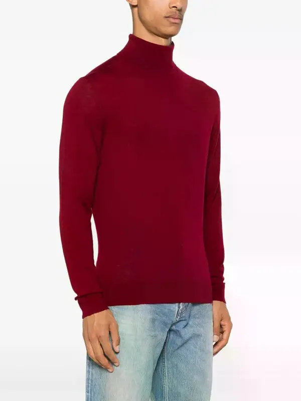 FURSAC Roll Neck Wool Sweater