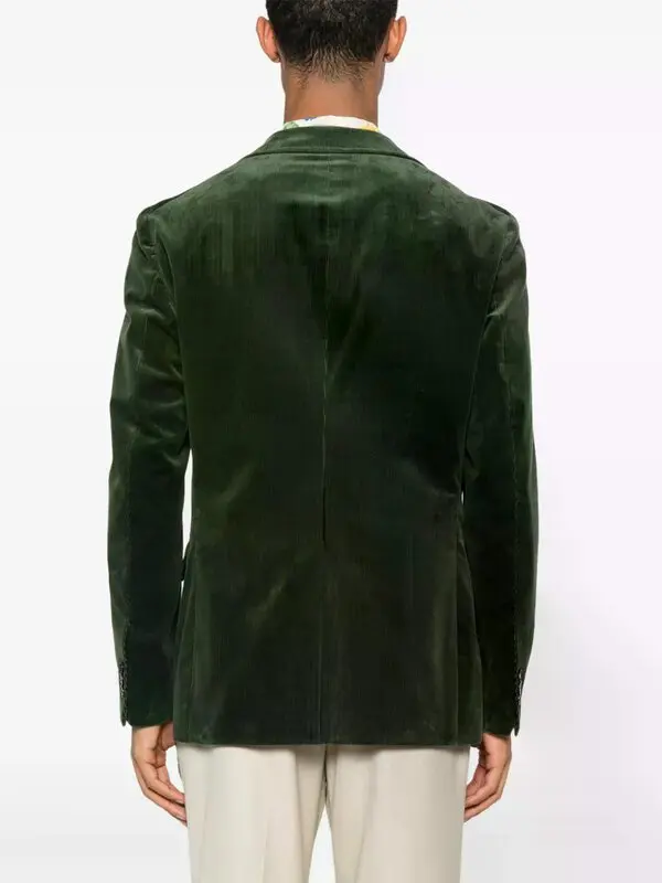FURSAC Cotton Blazer - Green