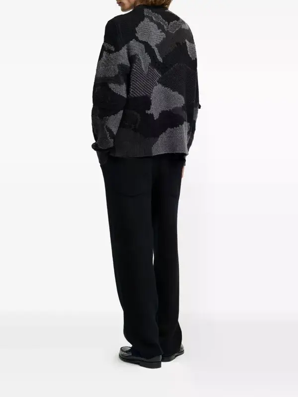 BARRIE Intarsia Knit Sweater