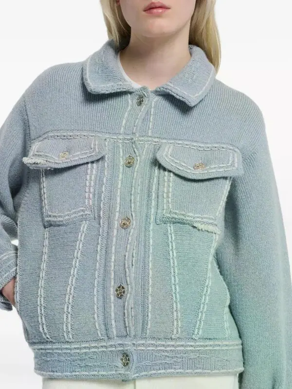 BARRIE Contrast Stitch Jacket
