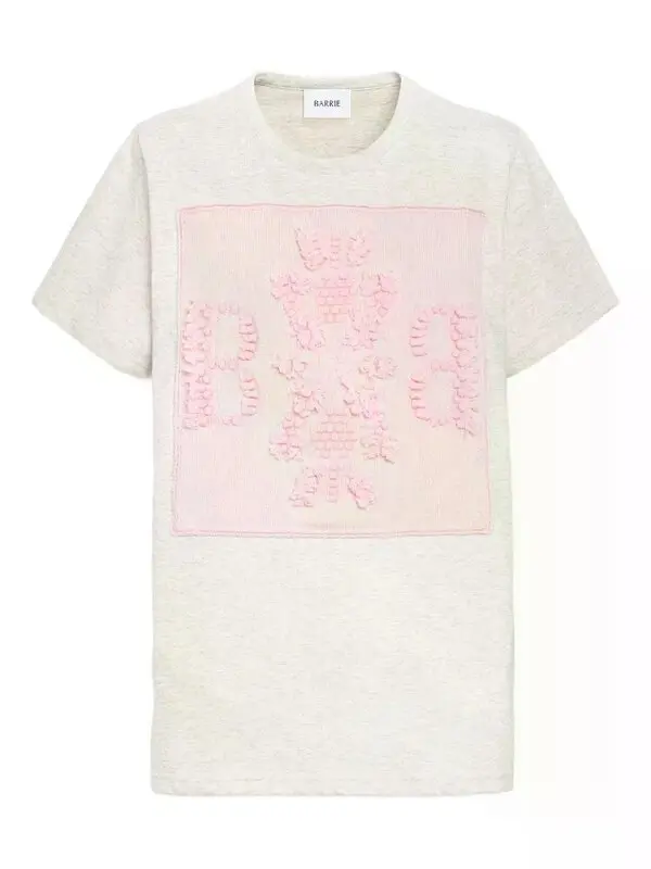 BARRIE Logo Patch T-shirt - White