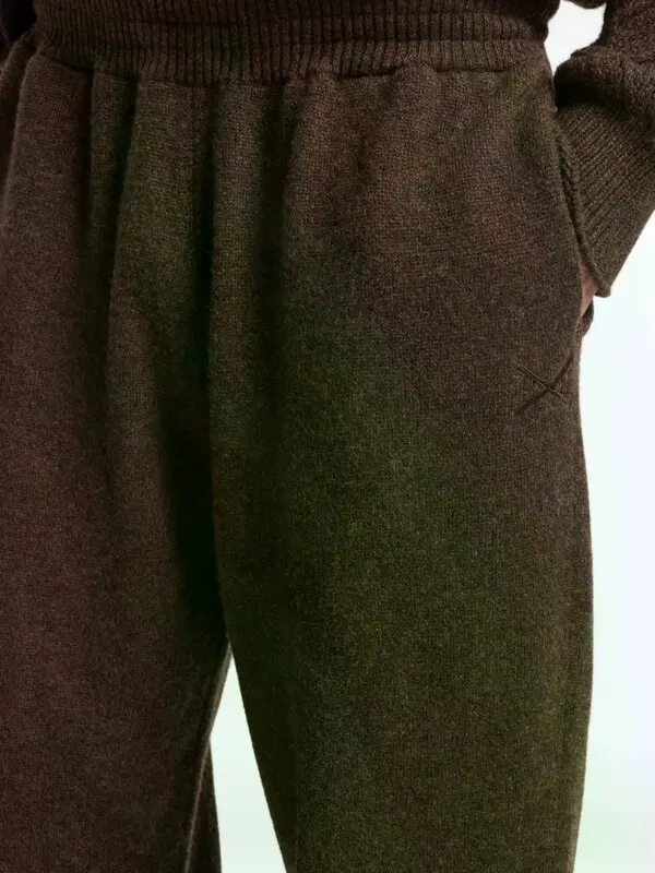 BARRIE Knitted Trousers - Brown