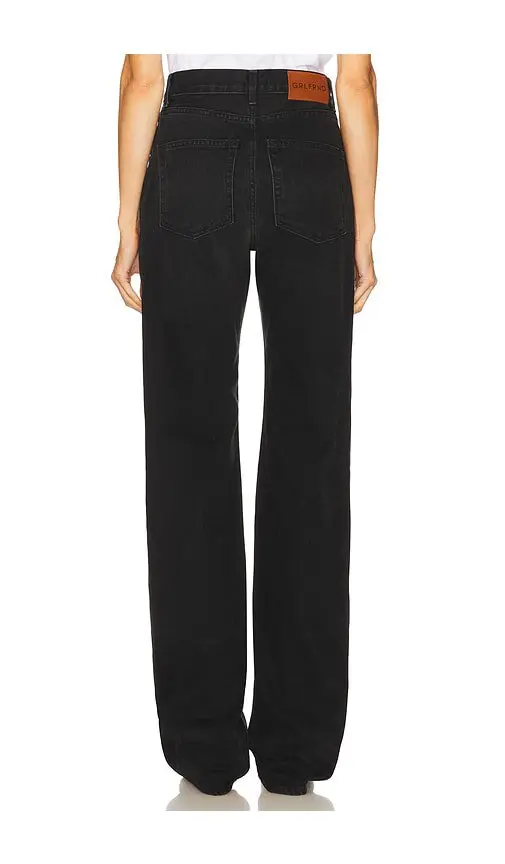 GRLFRND Graham High Rise Straight Denim Trousers