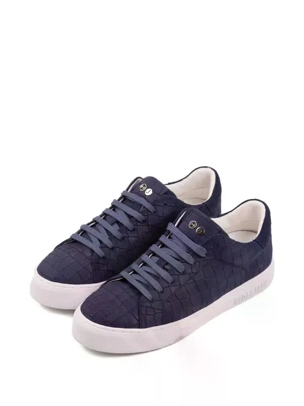 HIDE&JACK Essence Embossed Lace-up Sneakers - Blue