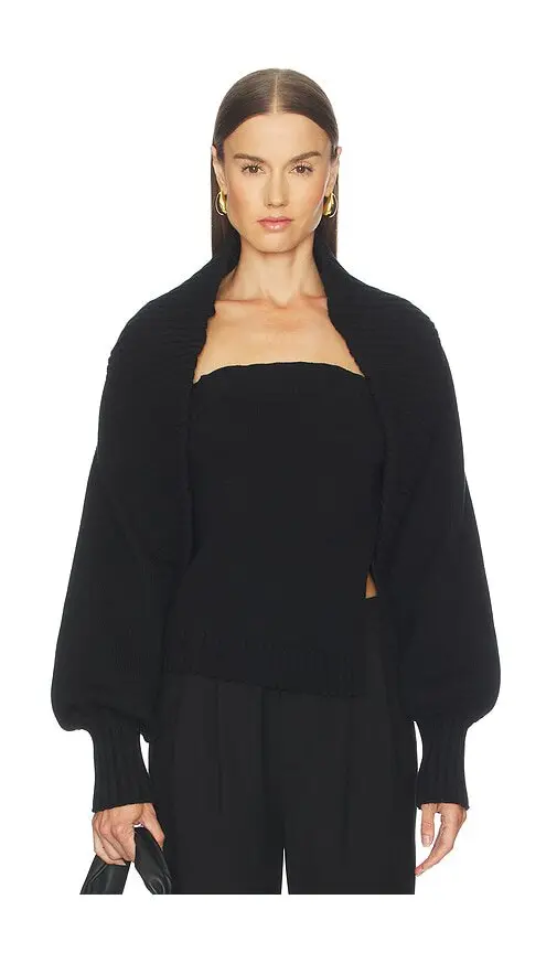 Cult Gaia Corey Cardigan - Black