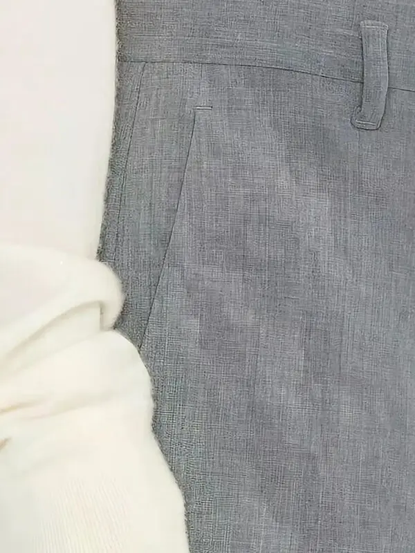 THE ROW Wool Zip Trousers