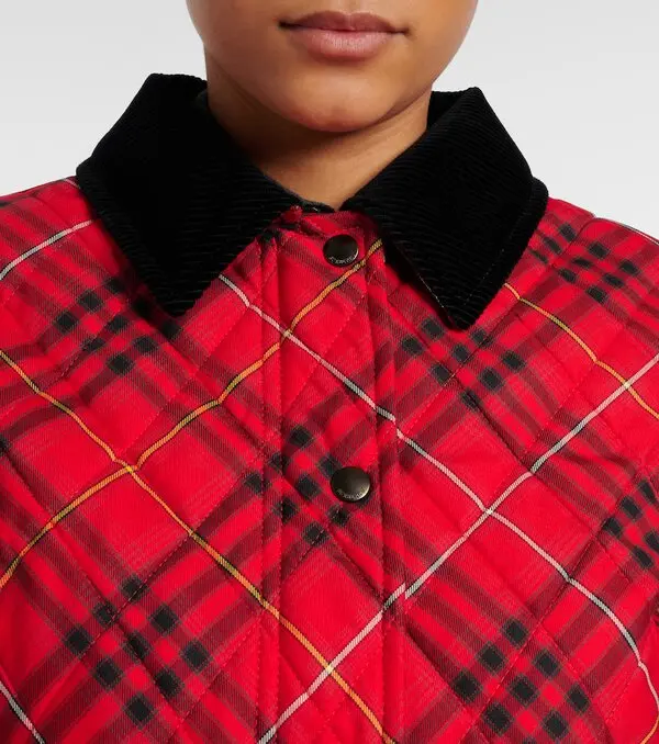 Burberry Check Cotton Jacket