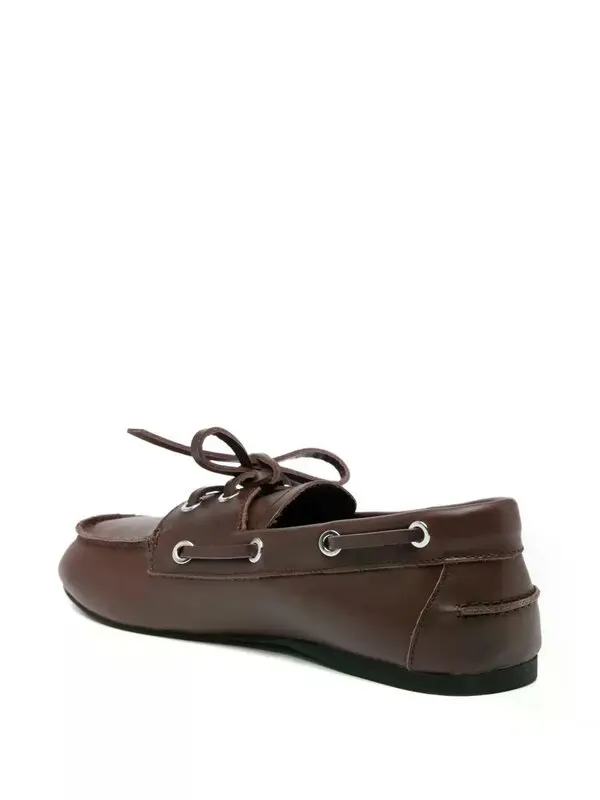 Senso Leather Boat Shoes - Brown