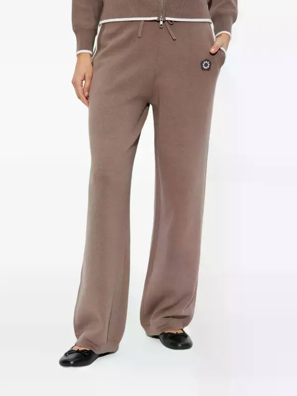 Kenzo Drawstring Logo-patch Trousers