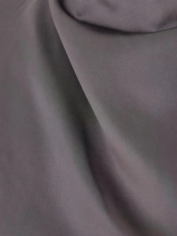 DANAME Sleeveless Tie Detail Blouse - Grey