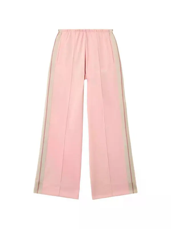 Palm Angels Embroidered Logo Side Stripe Track Pants - Pink