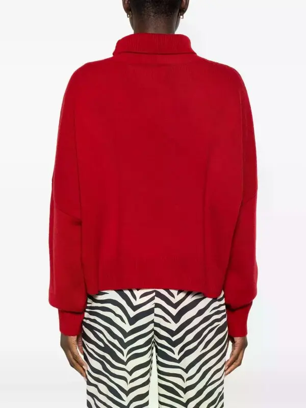 Loulou De Saison Luke Roll-neck Sweater - Red