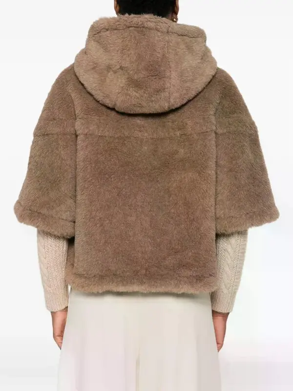 Max Mara Hooded Zip-up Jacket