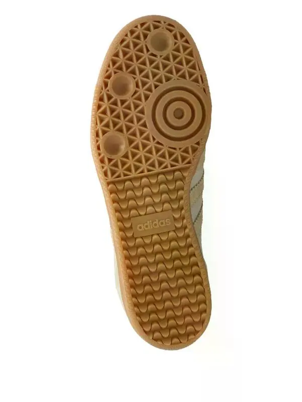 Adidas Three-stripe Lace-up Sneakers - Neutrals