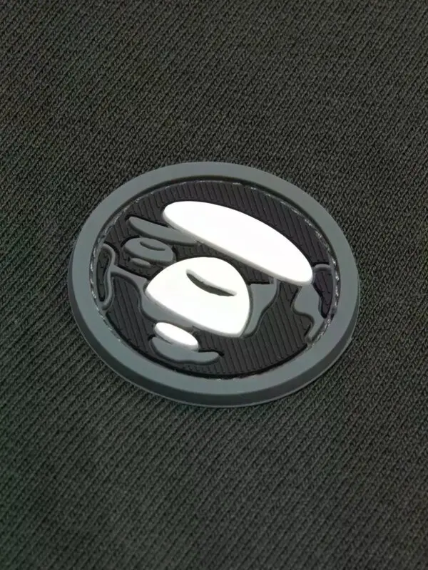 AAPE BY *A BATHING APE Appliqué Zip-up Sweatshirt
