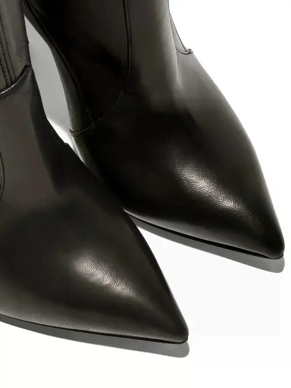 Casadei 115mm Blade Boots - Black