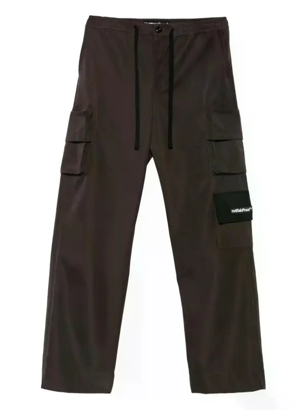 NOTRAINPROOF Logo-appliqué Cargo Trousers