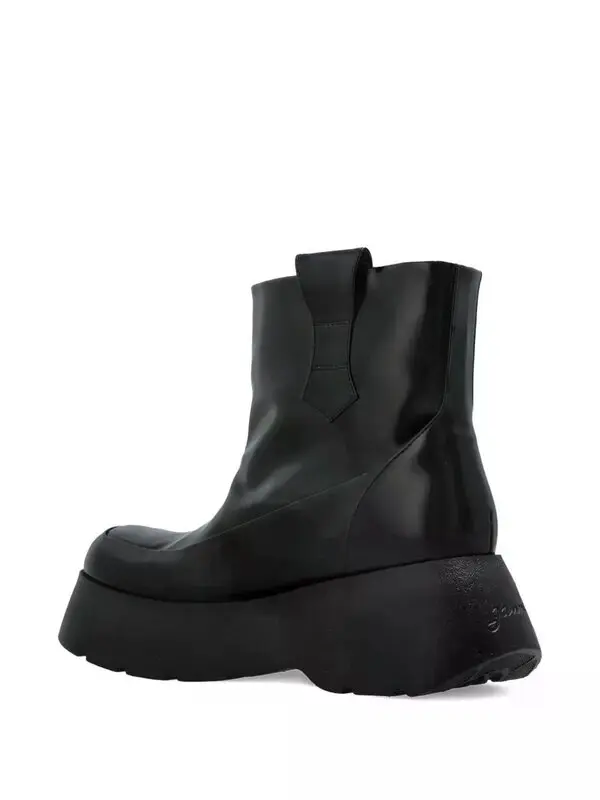 GANNI Platform Buckle Boots
