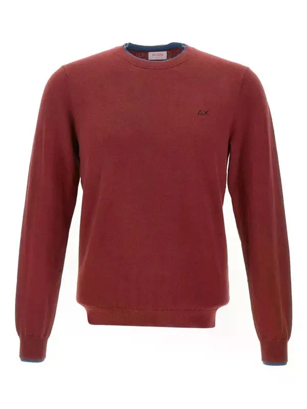 SUN 68 Crew Neck Pullover - Red