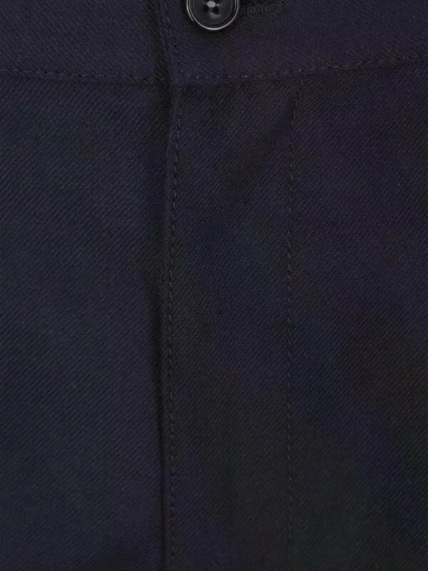 Comme Des Garçons Double Pleats Darted Shorts