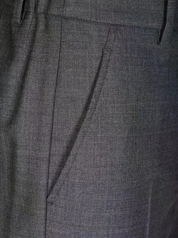 Incotex Pressed-crease Trousers - Grey