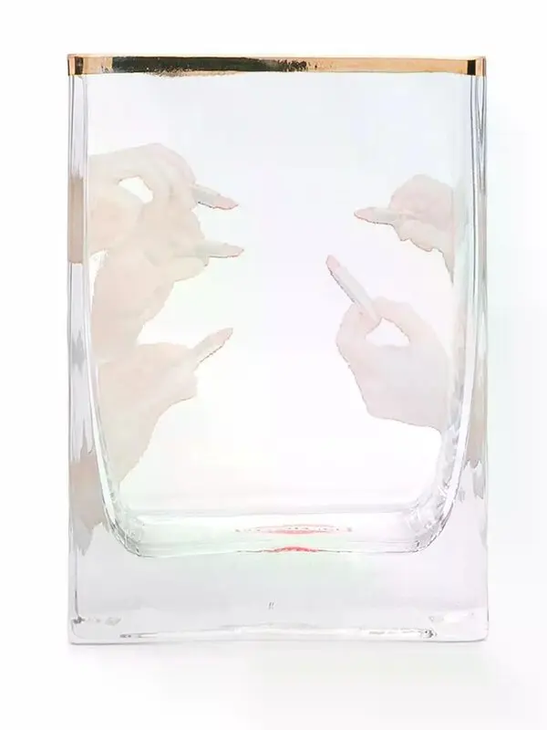 SELETTI Toilet Paper Glass Vase