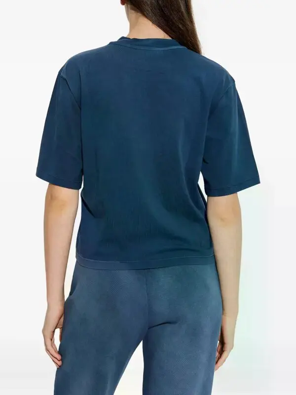 Off-White Logo Print T-shirt - Blue