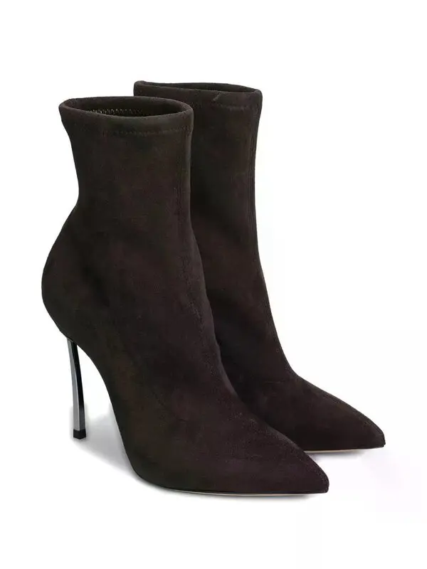 Casadei 100mm Blade Pointed-toe Boots