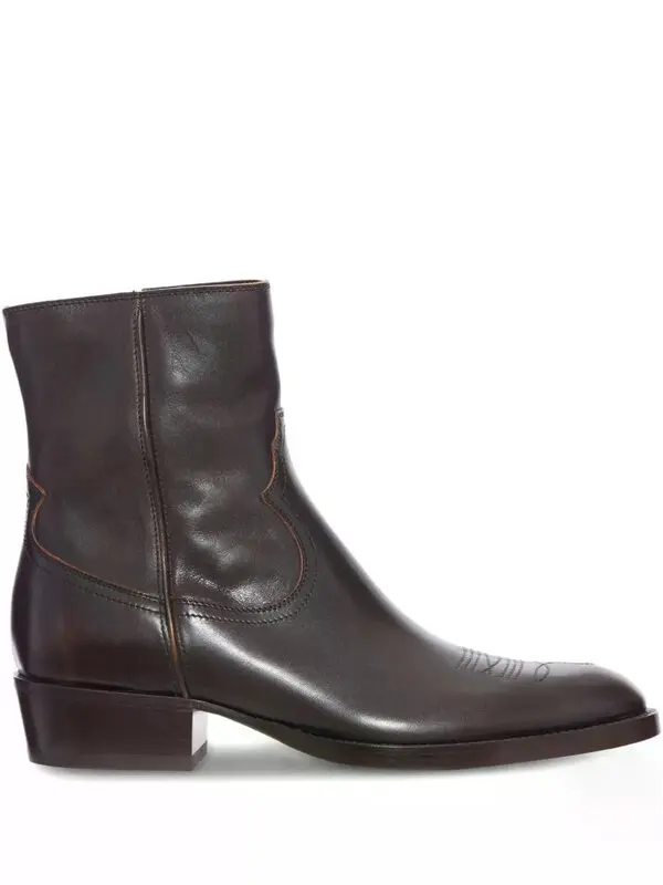 BUTTERO® Leather Ankle Boots