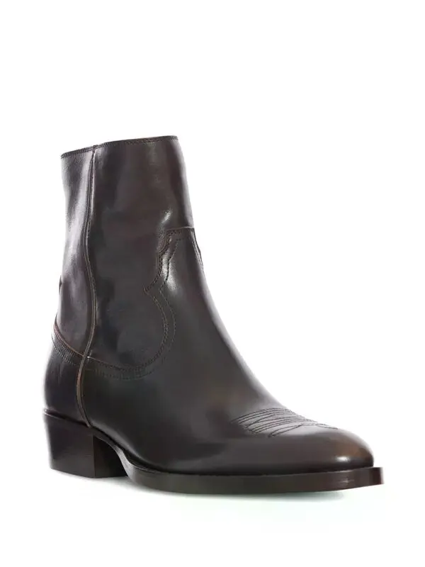 BUTTERO® Leather Ankle Boots