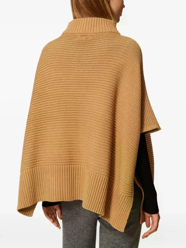 TWINSET Zip-up Knitted Cape