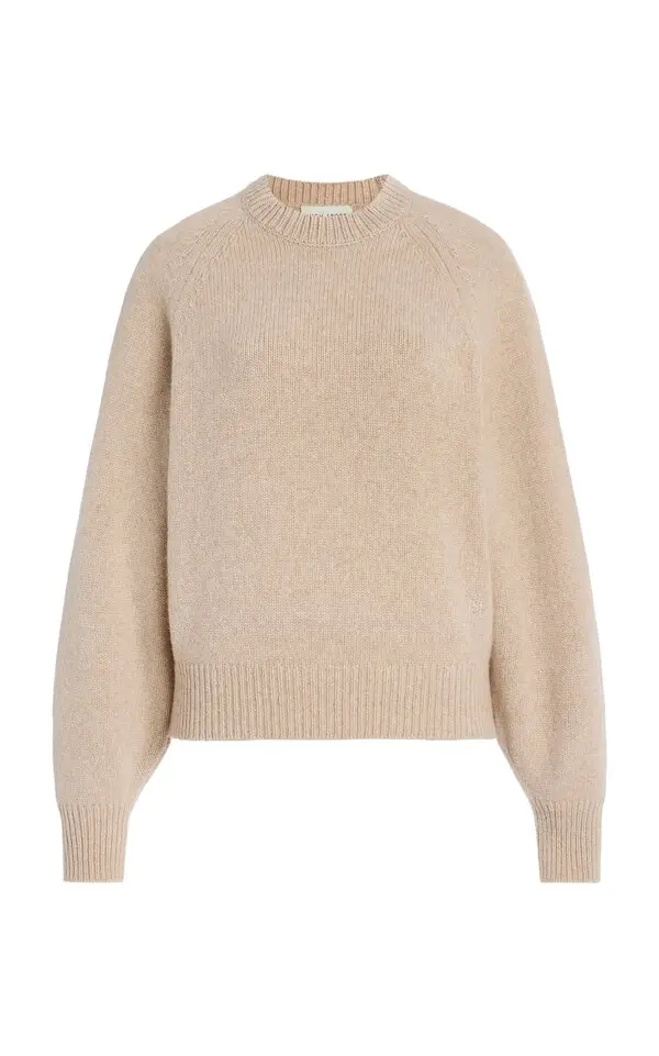 HIGH SPORT Lara Wool-cashmere Blend Sweater - Neutral