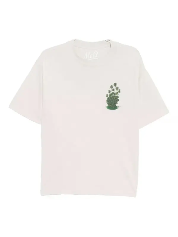 MELT Parrot-embroidered T-shirt