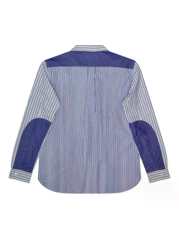 Junya Watanabe Striped Panelled Shirt