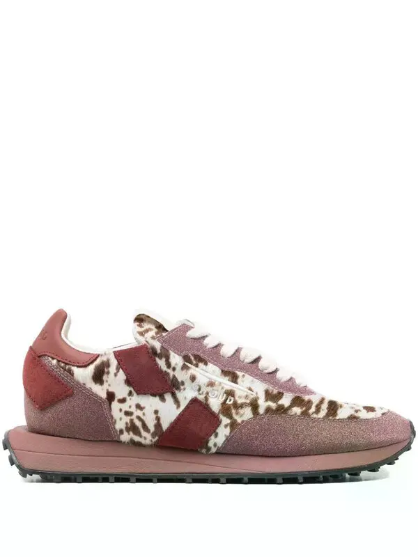 GHOUD VENICE Rush Sneakers With Patterned Detail - Red