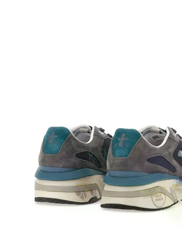 Premiata Logo Detail Trainers