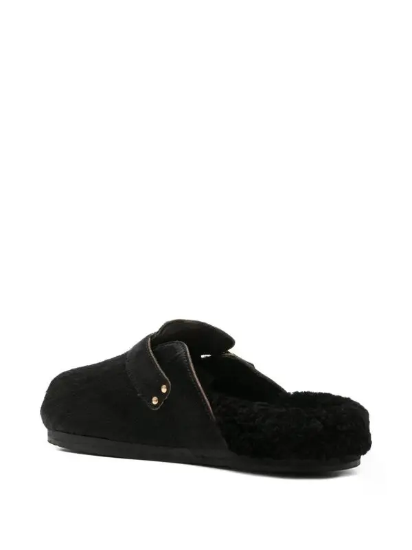ANCIENT GREEK SANDALS Vasilitsa Mules - Black
