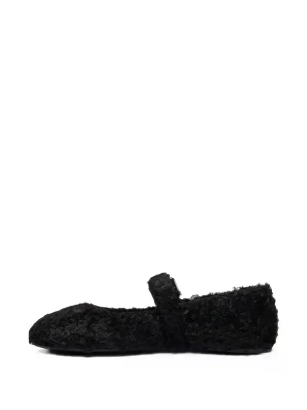 Casadei Valenales Ballet Flats With Buckle Detailing