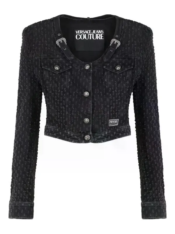 Versace Buckle Detail Jacket