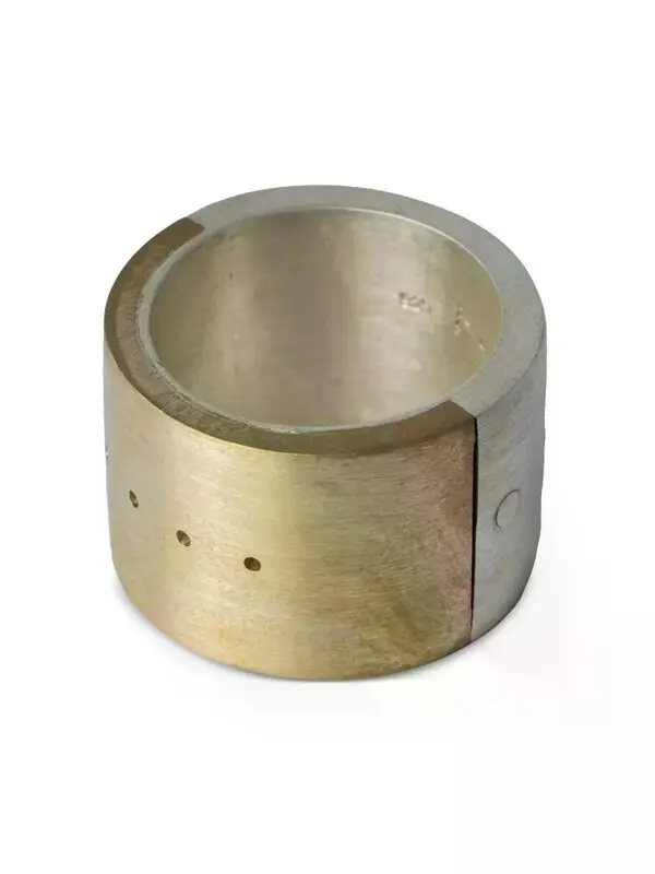 PARTS OF FOUR Sistema Perforated Ring - Silver